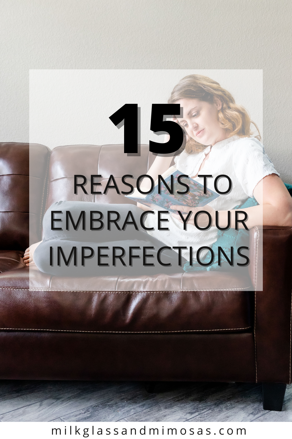 15 Reasons Why Imperfections are Perfect - Milk Glass and Mimosas